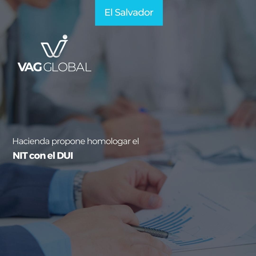 Hacienda propone homologar el NIT con el DUI - VAG Global by TPC Group