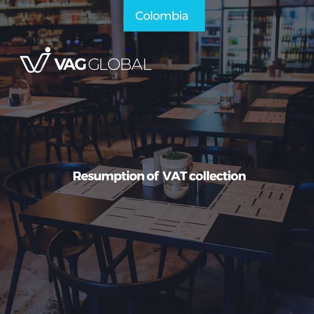 Resumption of VAT collection - VAG Global by TPC Group