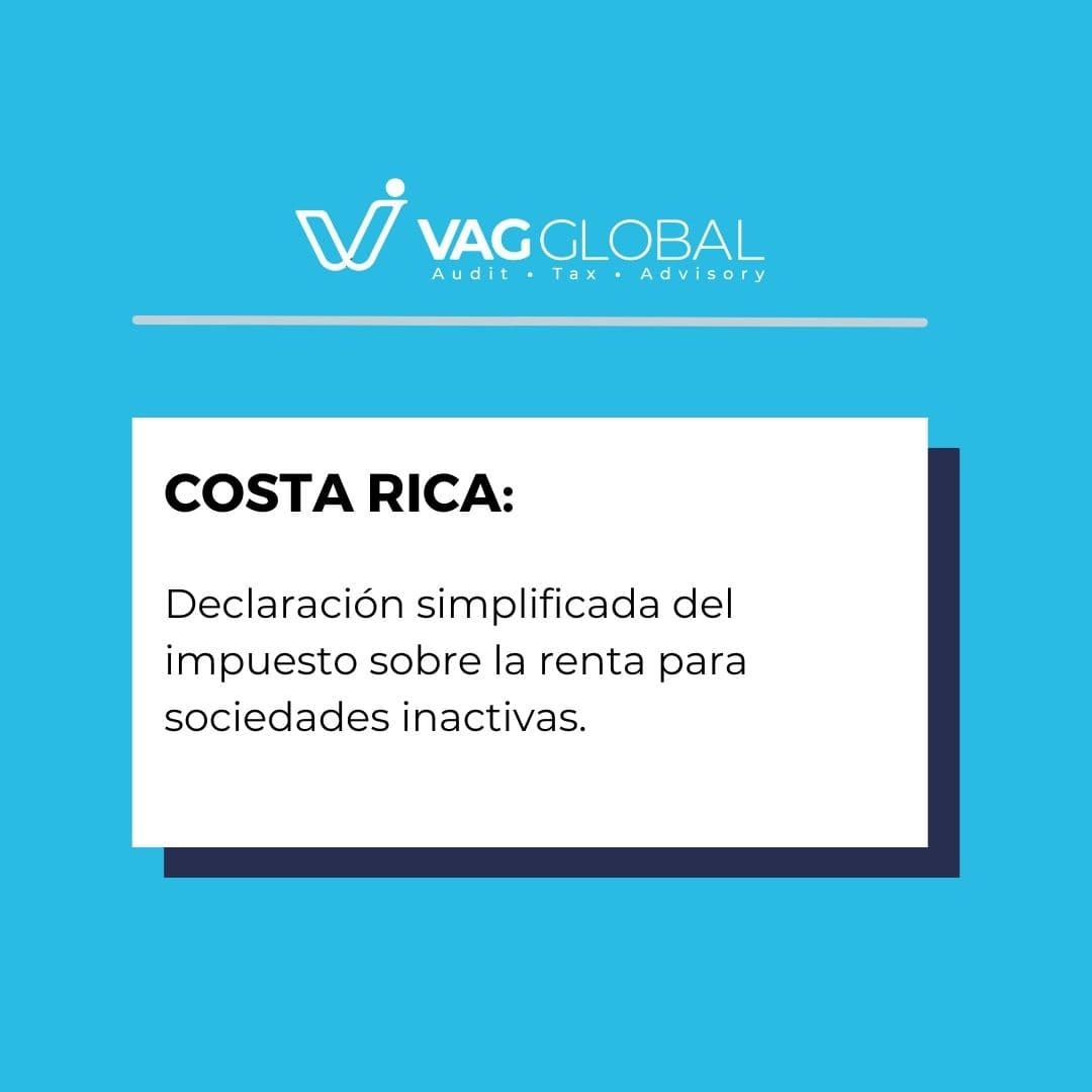 Declaración Simplificada Del Isr Para Sociedades Inactivas Vag Global