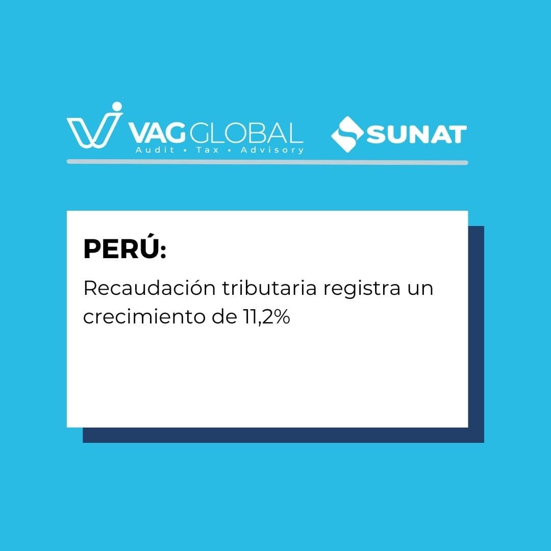Recaudación tributaria registra un crecimiento de 11,2% - VAG Global by ...